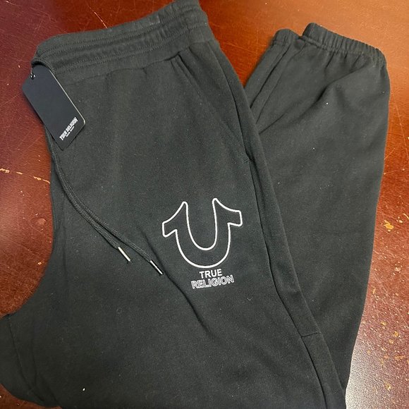 True Religion | Pants | True Religion Mens Black Great Revolt Tapered ...